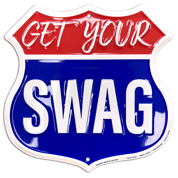 Embossed Aluminum Mini Interstate and Route Shield Signs | 5012-MRI ...